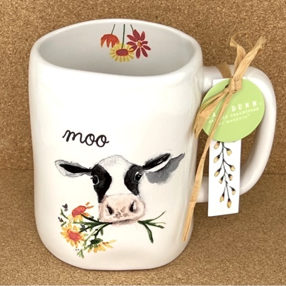 Rae Dunn | Dining | Rae Dunn Moo Cow Ceramic Mug Nwt | Poshmark